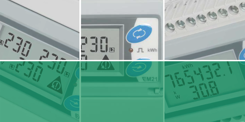 Catálogo de Contadores de energía EM21-72R y EM21-72V de Carlo Gavazzi ...