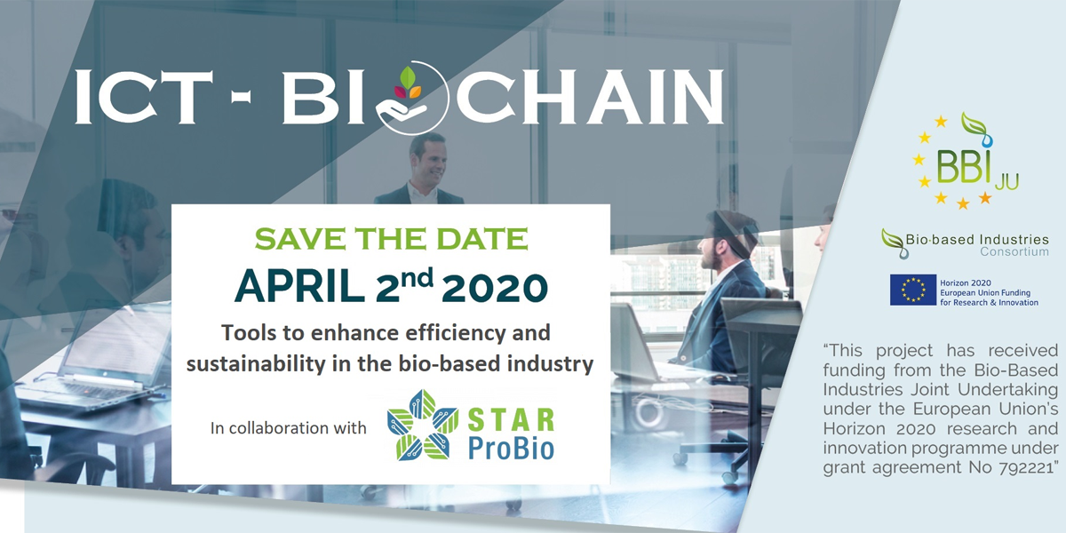 ICT-Biochain presenta en línea sus herramientas para mejorar la cadena ...