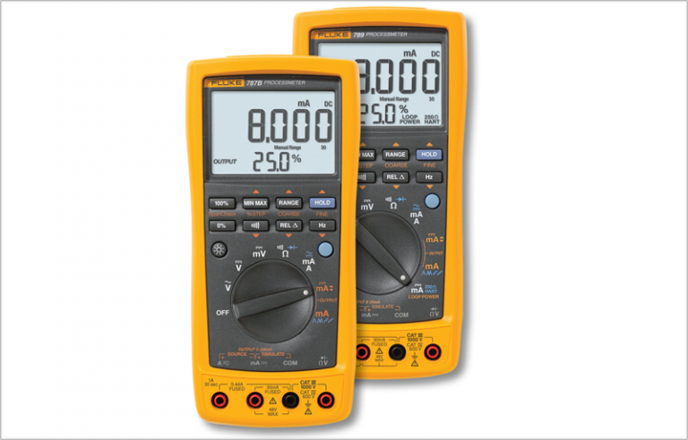Los instrumentos 787B y 789 ProcessMeter de Fluke combinan multímetro ...