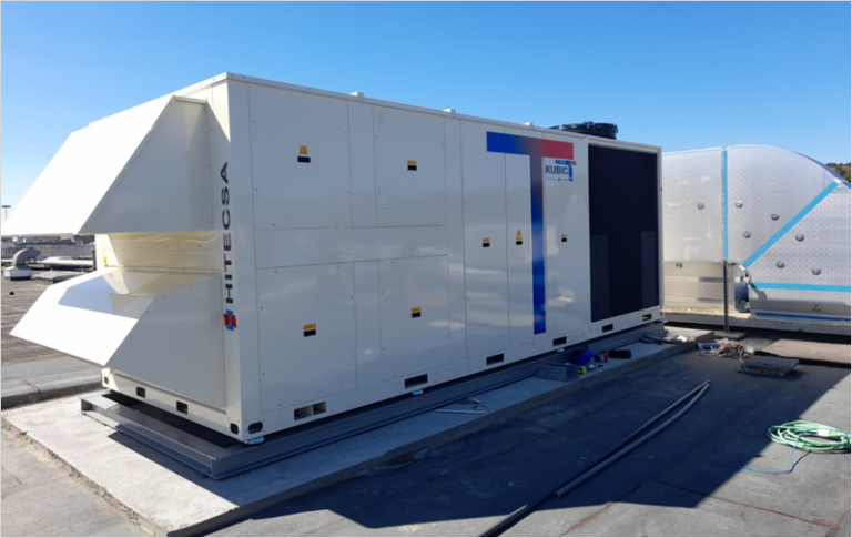 El KuNB 105 de Hitecsa climatiza una tienda del centro comercial Il ...