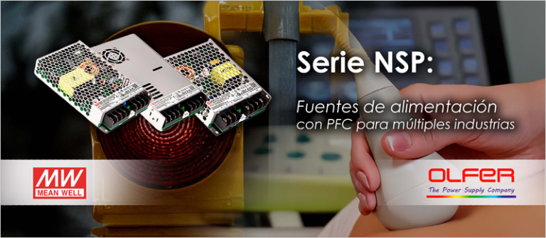 La serie NSP de fuentes de alimentación con PFC de Electrónica OLFER ...